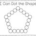 15 I Can Dot the Shapes Preschool and Kindergarten Worksheets. Child ...