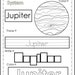 16 Solar System Planets Color Read Trace Write Worksheets. Preschool ...