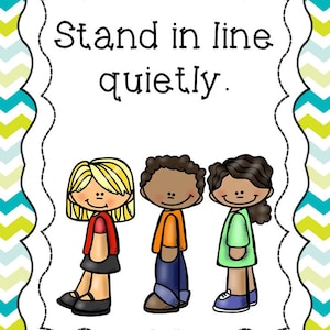 8 Printable Class Rules Posters. Full Page Classroom Charts. 8.5 X 11 ...
