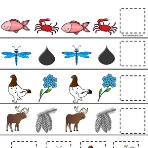 30 Alaska State Symbols Themed Learning Games Download. ZIP File ...