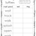 10 Printable Adding Suffixes Worksheets. 1st-2nd Grade ELA Worksheets ...