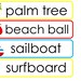 Beach Summer Single Week Themed Word Wall Set. Classroom Bulletin Board ...