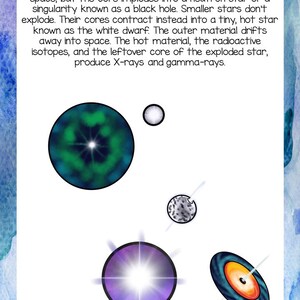 Life Cycle of a Star Science Curriculum Unit. Worksheets, Activities ...