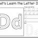 Let's Learn the Letters-build, Trace and Write, and Dot Preschool ...