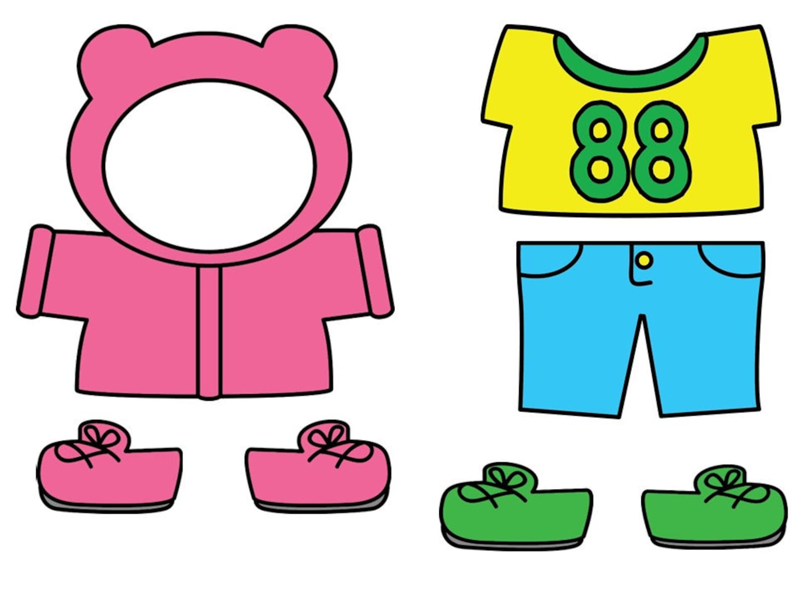 Dress the Weather Bear for Circle Time/group Time. Preschool-2nd Grade ...