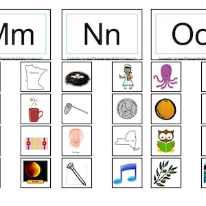 Alphabet Phonics Beginning Sounds Sort. Preschool and Kindergarten ...