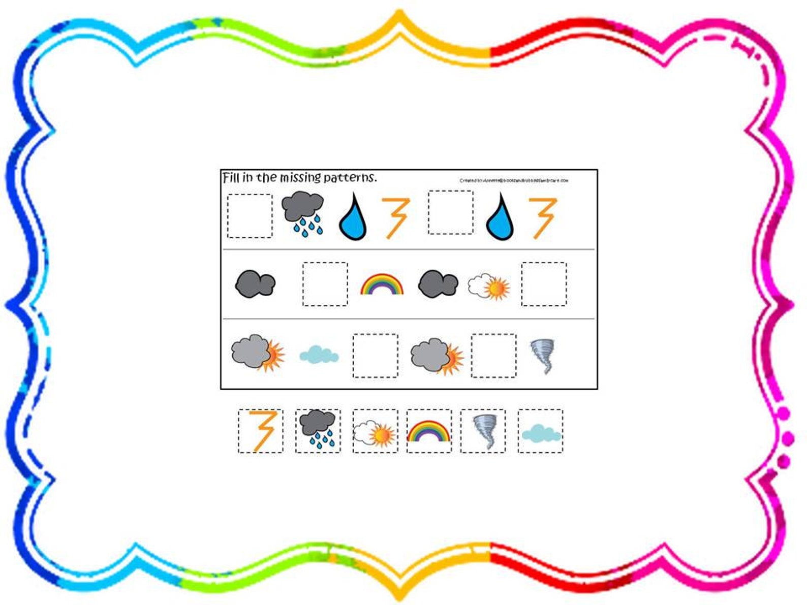 30 Wild About Weather Games Download. Games and Activities in PDF Files ...