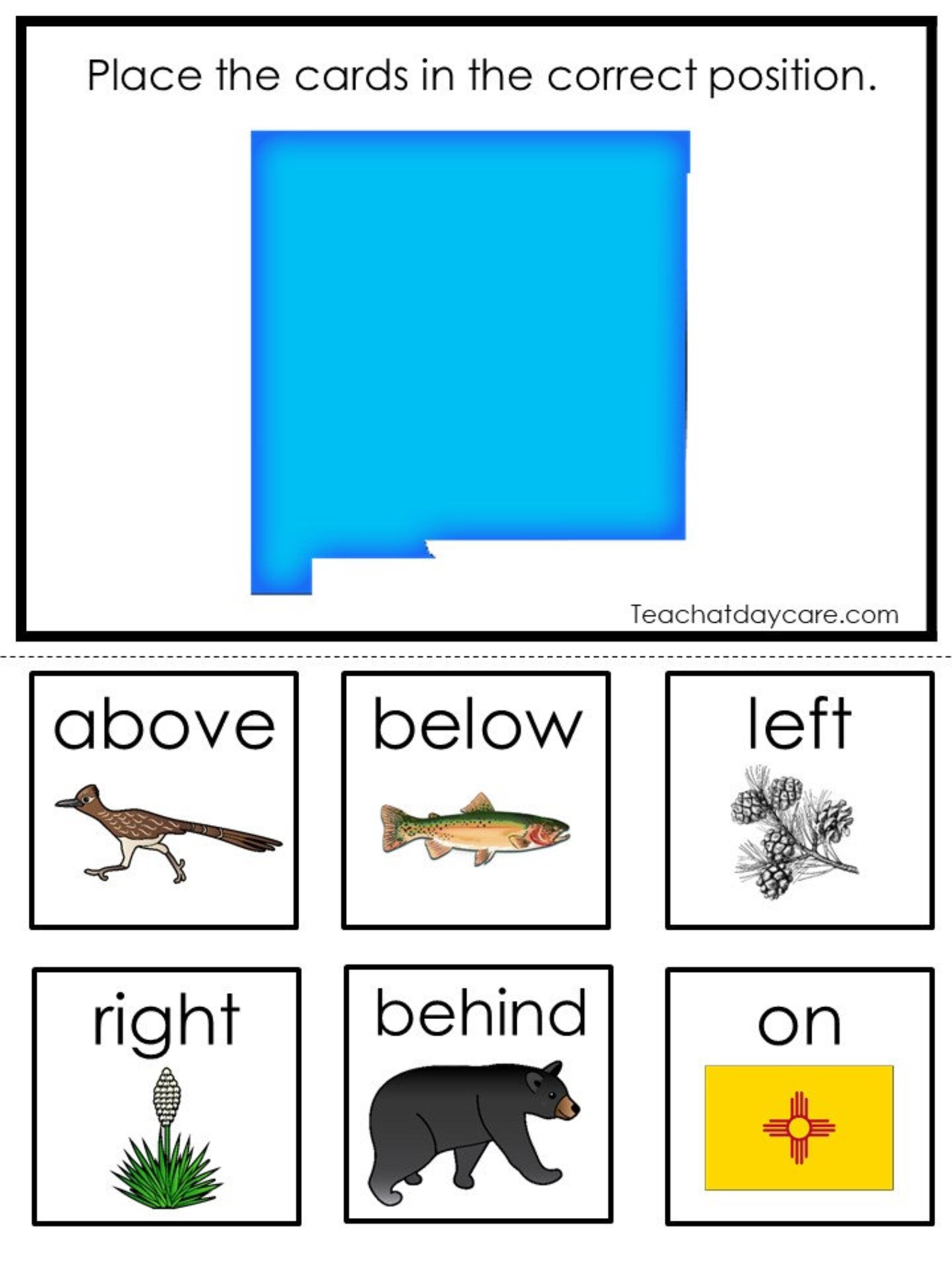 30 New Mexico State Symbols Themed Learning Games Download. | Etsy