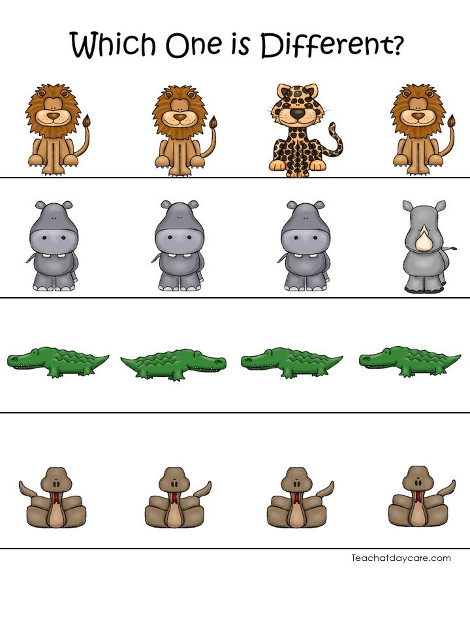 30 African Animals Games Download. Games and Activities in PDF - Etsy