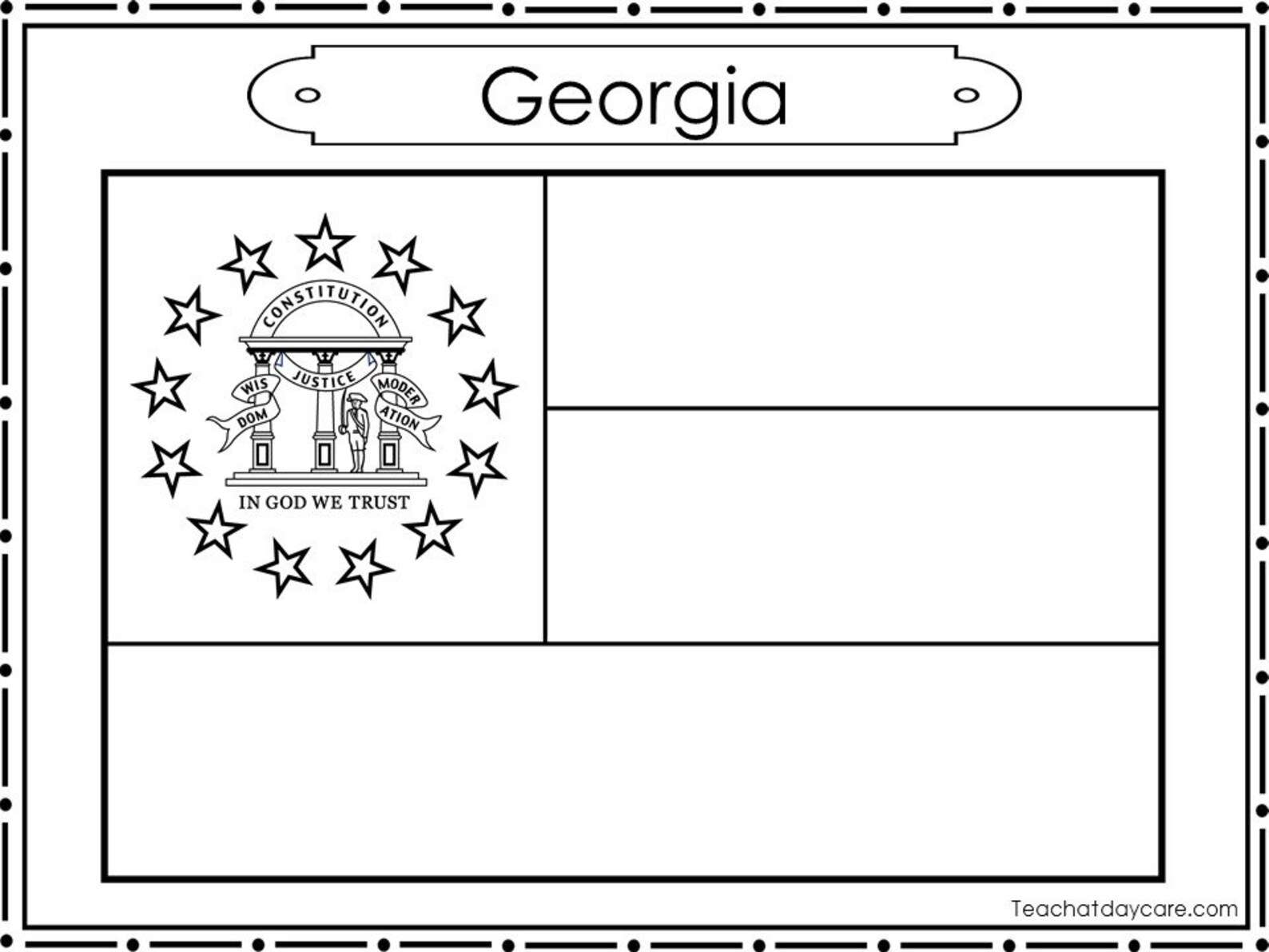 50 State Flag Color Worksheets State Symbols Curriculum. - Etsy