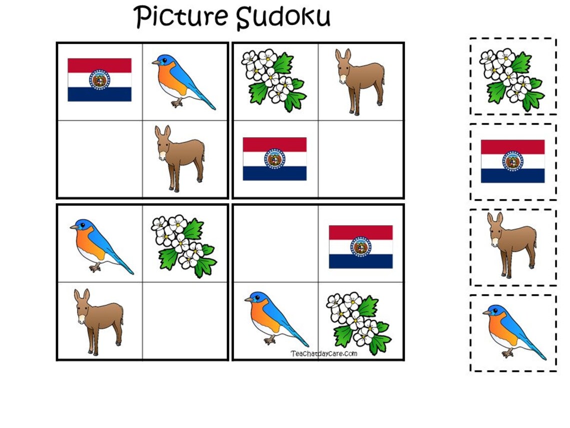 30 Missouri State Symbols Themed Learning Games Download. ZIP - Etsy