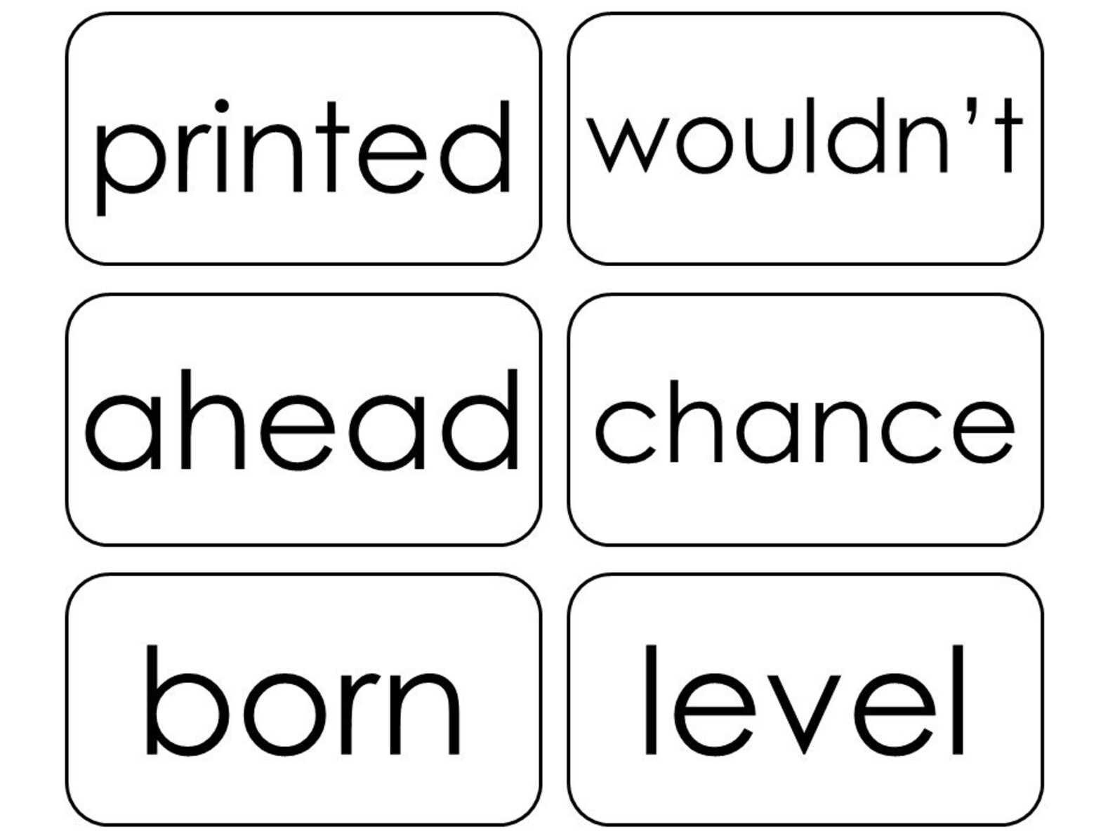 Printable Fry's Sight Word Flashcards: Tenth Hundred (4th-5th Grade) - Etsy