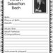 Johann Sebastian Bach Great Composer Unit. Music Appreciation. - Etsy