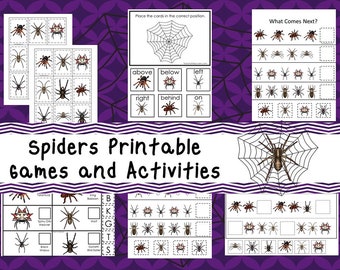 30 Dinosaur Printable Preschool Educational Games Download. | Etsy