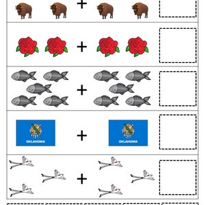 30 Oklahoma State Symbols Themed Learning Games Download. ZIP File ...