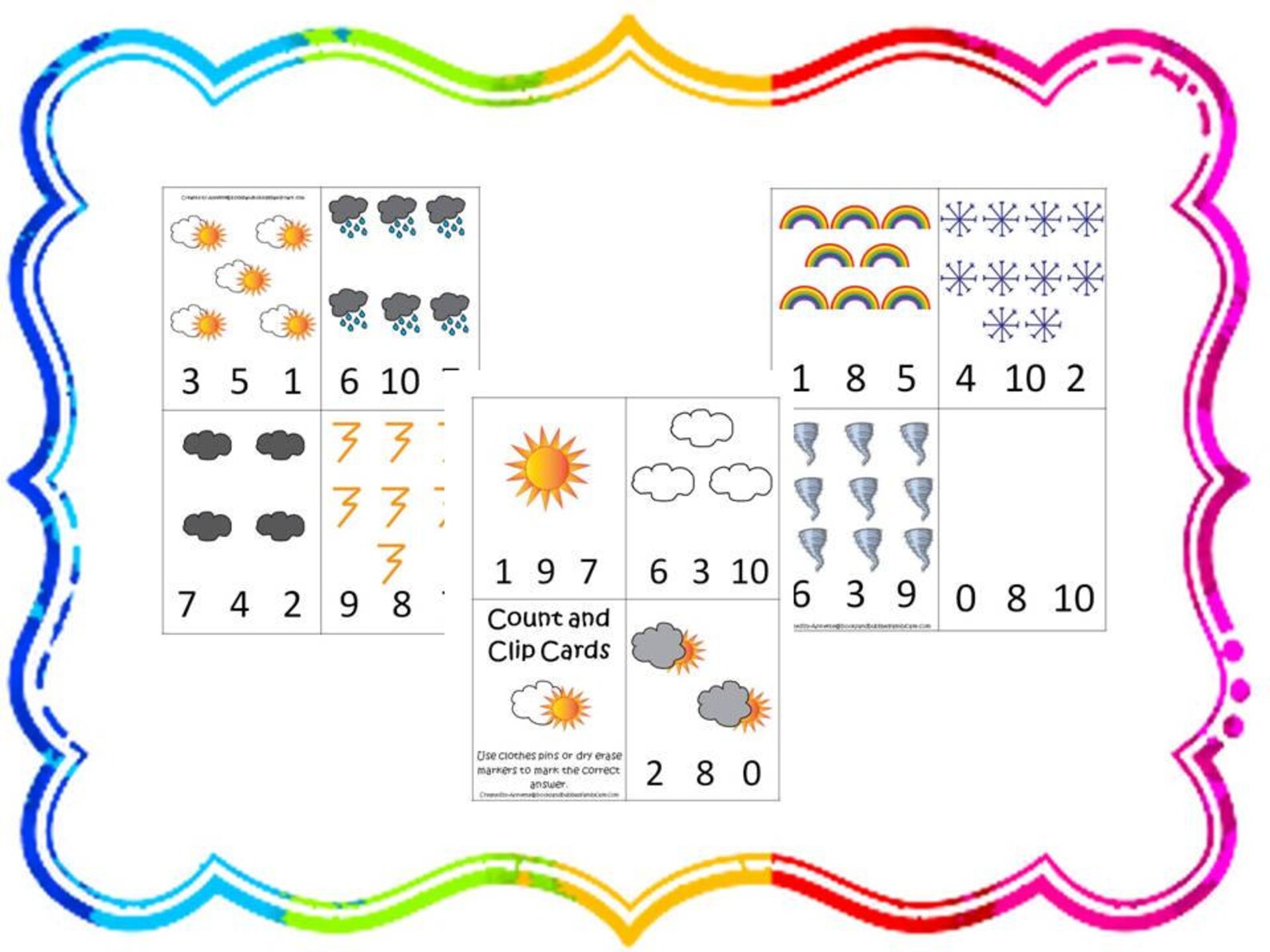 30 Wild About Weather Games Download. Games and Activities in - Etsy