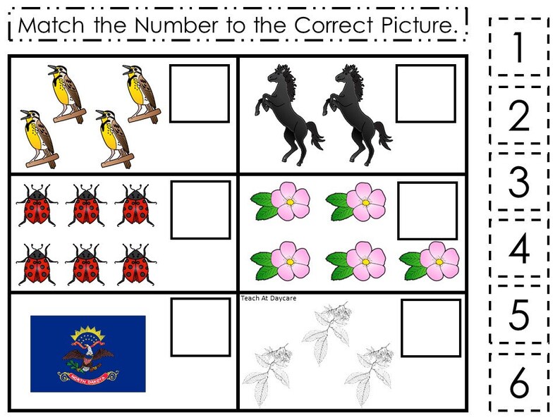 30 North Dakota State Symbols Themed Learning Games Download. | Etsy
