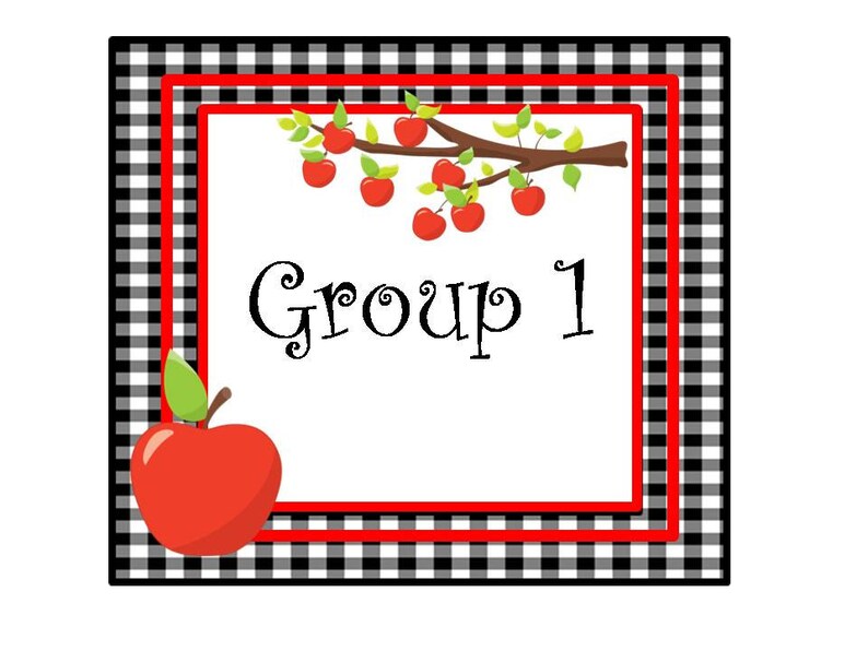 Apple Themed Printable Classroom Accessories and Decor Bulletin Board ...