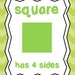 8 Printable 2-D Shapes Posters. Full Page Classroom Wall Charts. 8.5 X ...