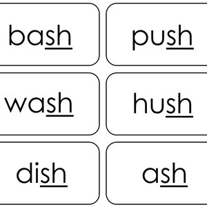 100 Printable Digraph Flashcards. Preschool-2nd Grade ELA. Digraph Word ...