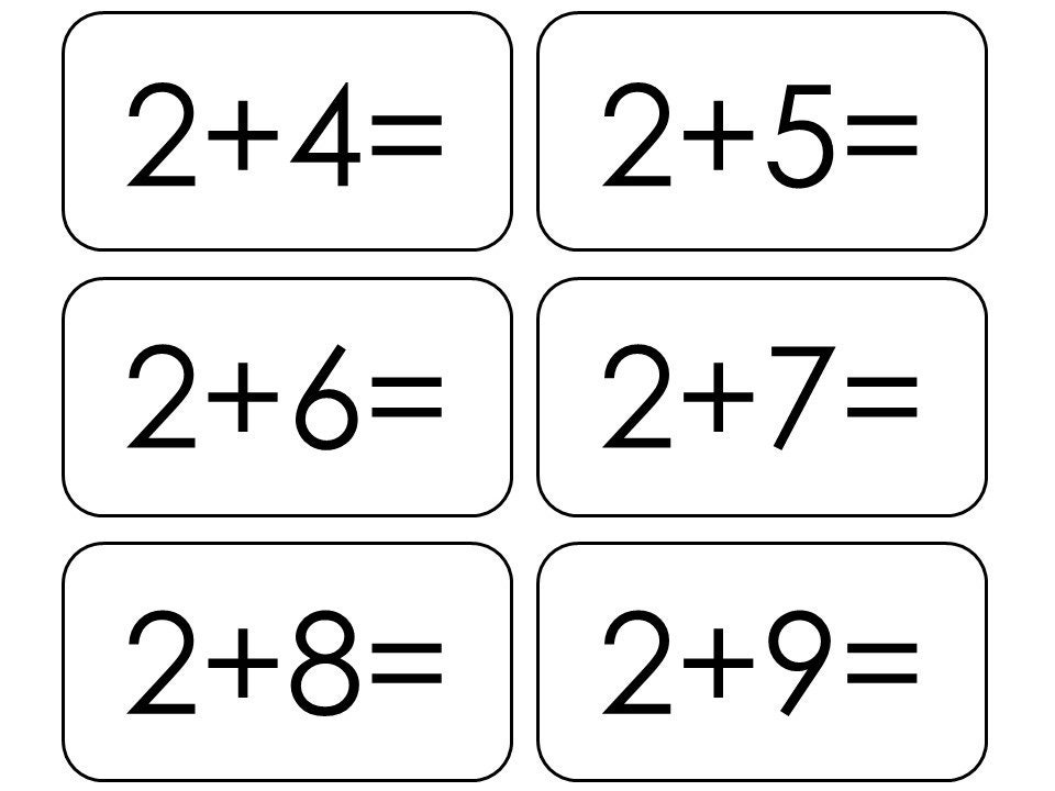 169 Printable Addition Flashcards. Facts 0-12. Preschool Thru 3rd Grade ...
