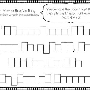 Beatitudes for Kids Handwriting and Color Worksheets. Preschool-5th ...