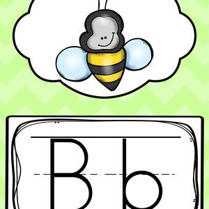 26 Printable Chevron Themed Alphabet Posters. 8x10 - Etsy