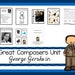 George Gershwin Great Composer Unit. Music Appreciation. - Etsy