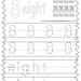 541 Numbers Worksheets Download. Preschool-kindergarten. Worksheets in ...