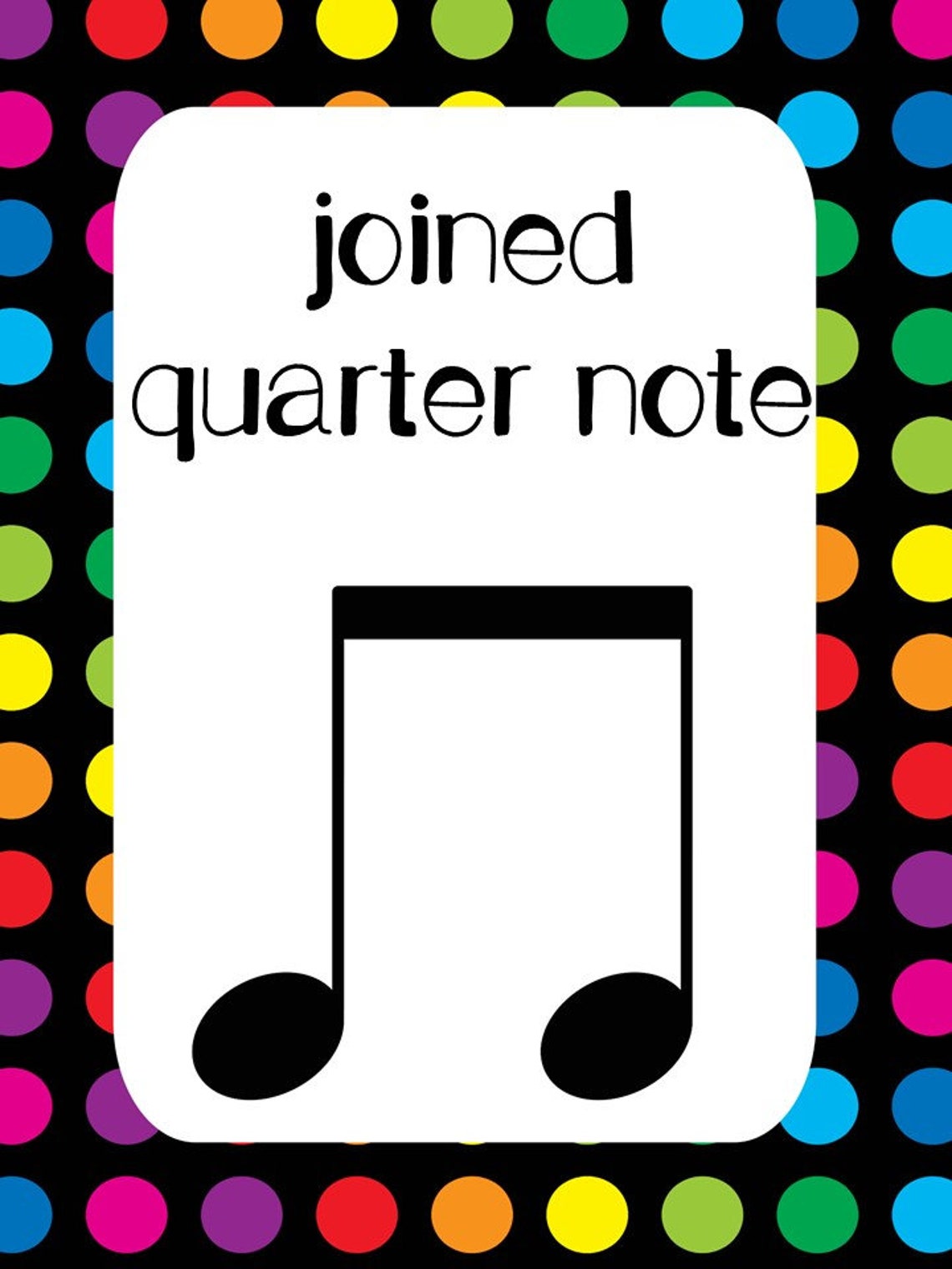 9 Printable Music Notes Posters. Full Page Classroom Wall - Etsy Singapore