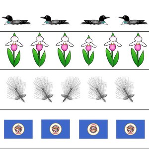 30 Minnesota State Symbols Themed Learning Games Download. ZIP File ...