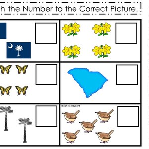 30 South Carolina State Symbols Themed Learning Games Download. ZIP ...