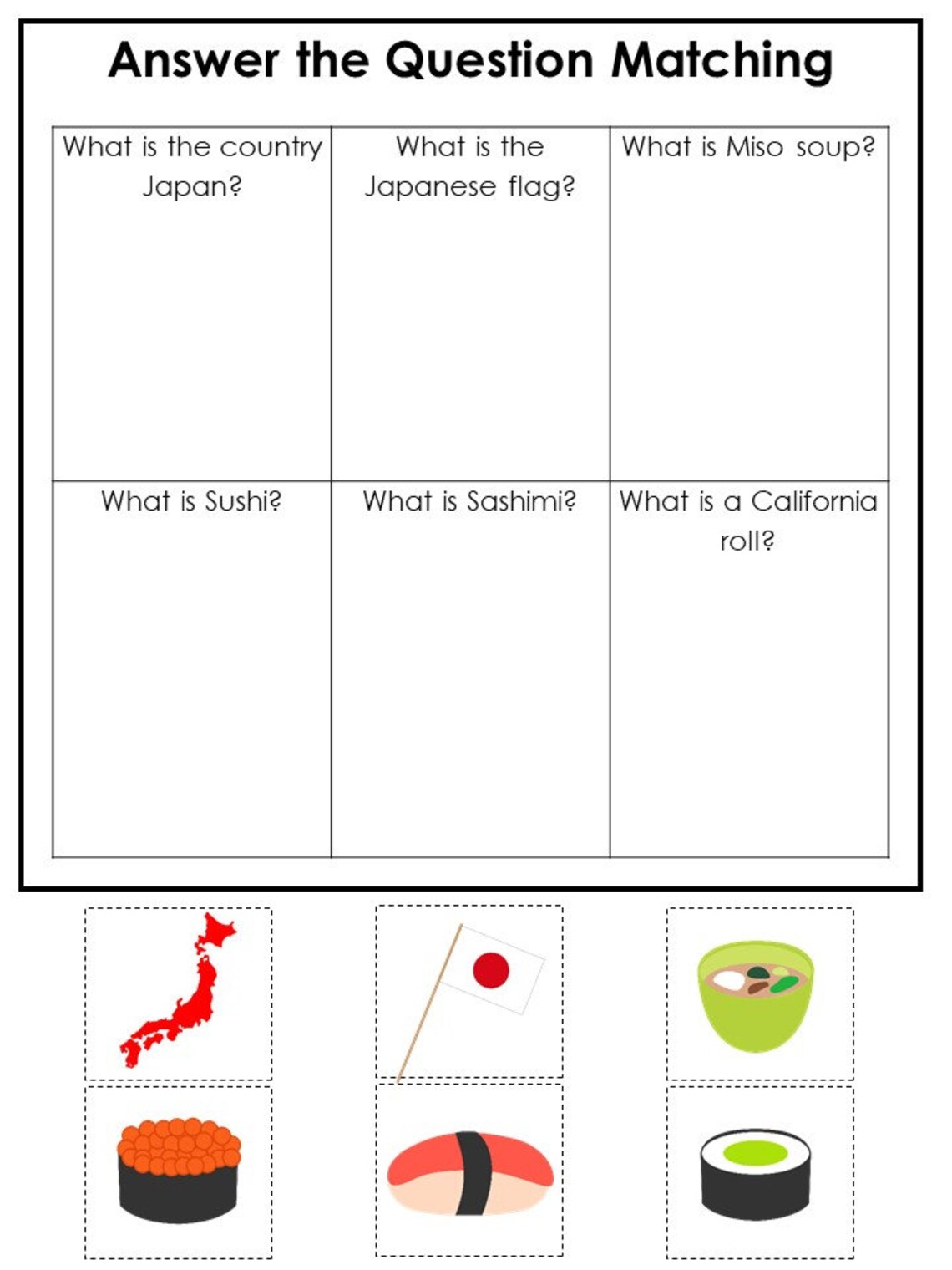 30 Japan Games Download. Games and Activities in PDF Files. | Etsy