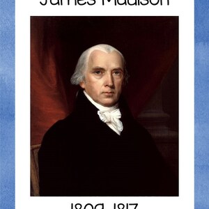 47 U.S. Presidents Classroom Posters and Wall Charts. US History. Full ...