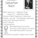 Johann Sebastian Bach Great Composer Unit. Music Appreciation. - Etsy