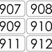 100 Printable Numbers 901-1000 Flashcards. Preschool (Download Now) - Etsy