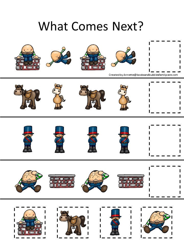 30 Humpty Dumpty Games Download. Games and Activities in PDF Files. - Etsy