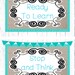 8 Printable Farmhouse and Teal Preschool Behavior Clip Chart Cards ...