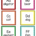 Animal Alphabet Bingo Phonics Game and Worksheets. Color & Black and ...