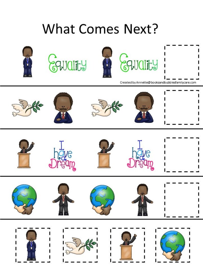 30 Martin Luther King Jr. Games Download. Games and Activities | Etsy