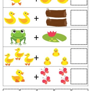 30 Ducks at the Pond Preschool Educational Learning Games Download ...