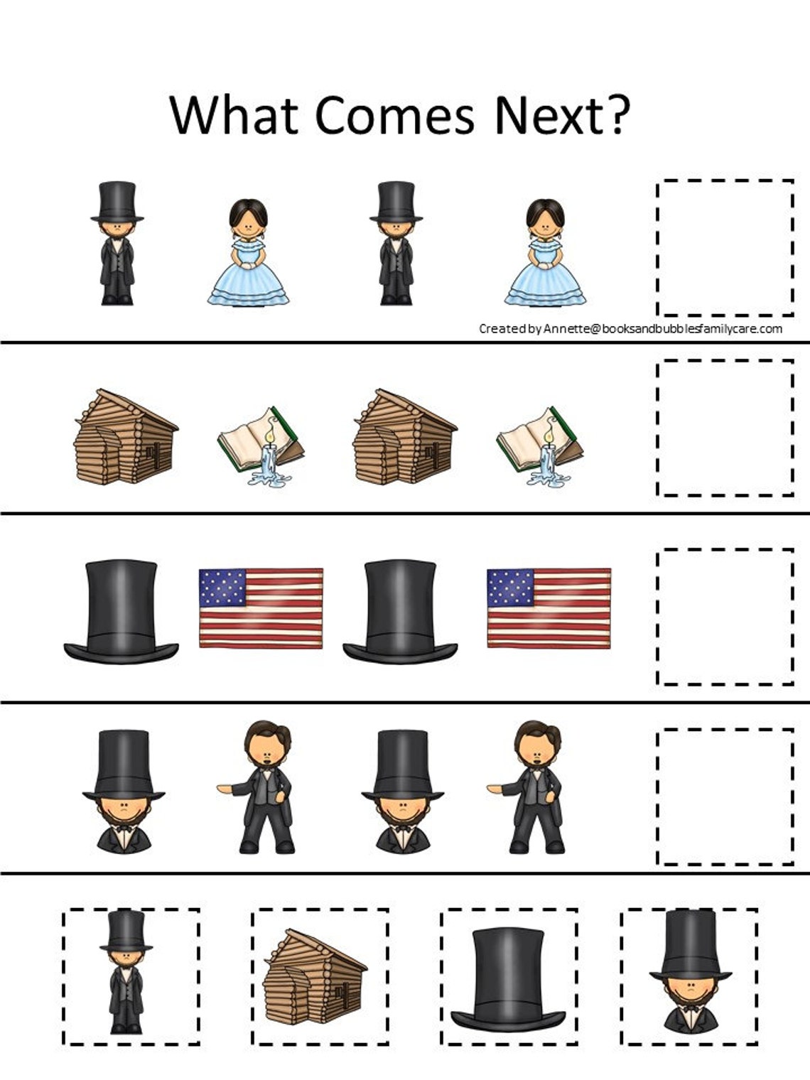 30 Abraham Lincoln Games Download. Games and Activities in PDF - Etsy
