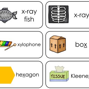 Phonics Picture and Word Flashcards. ELA, Fluency, and Articulation ...