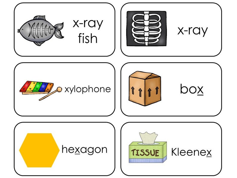 Phonics Picture and Word Flashcards. ELA, Fluency, and Articulation ...