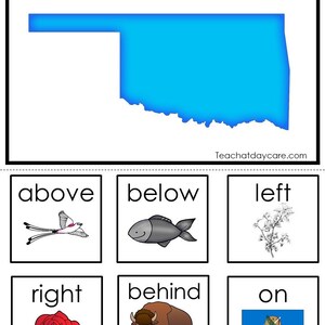 30 Oklahoma State Symbols Themed Learning Games Download. ZIP File ...