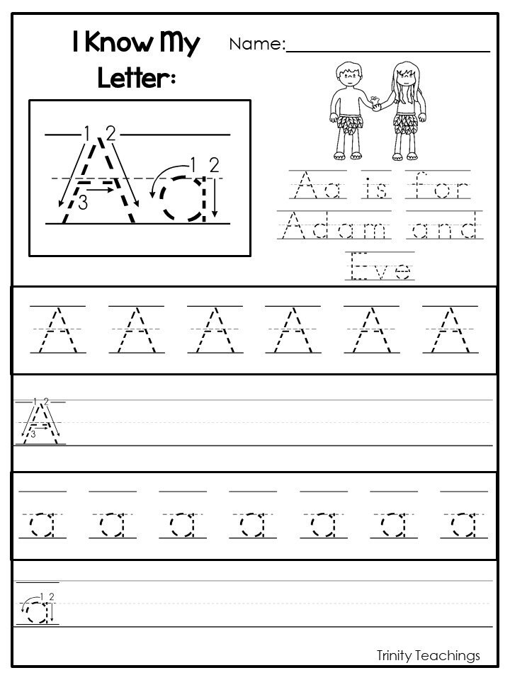 Bible Letter of the Week Curriculum. Letters A-Z Worksheets and ...