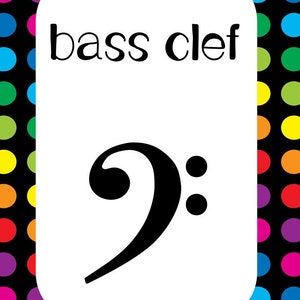 8 Printable Music Symbols Posters. Full Page Classroom Wall Charts. 8.5 ...