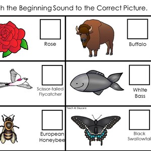 30 Oklahoma State Symbols Themed Learning Games Download. ZIP File ...