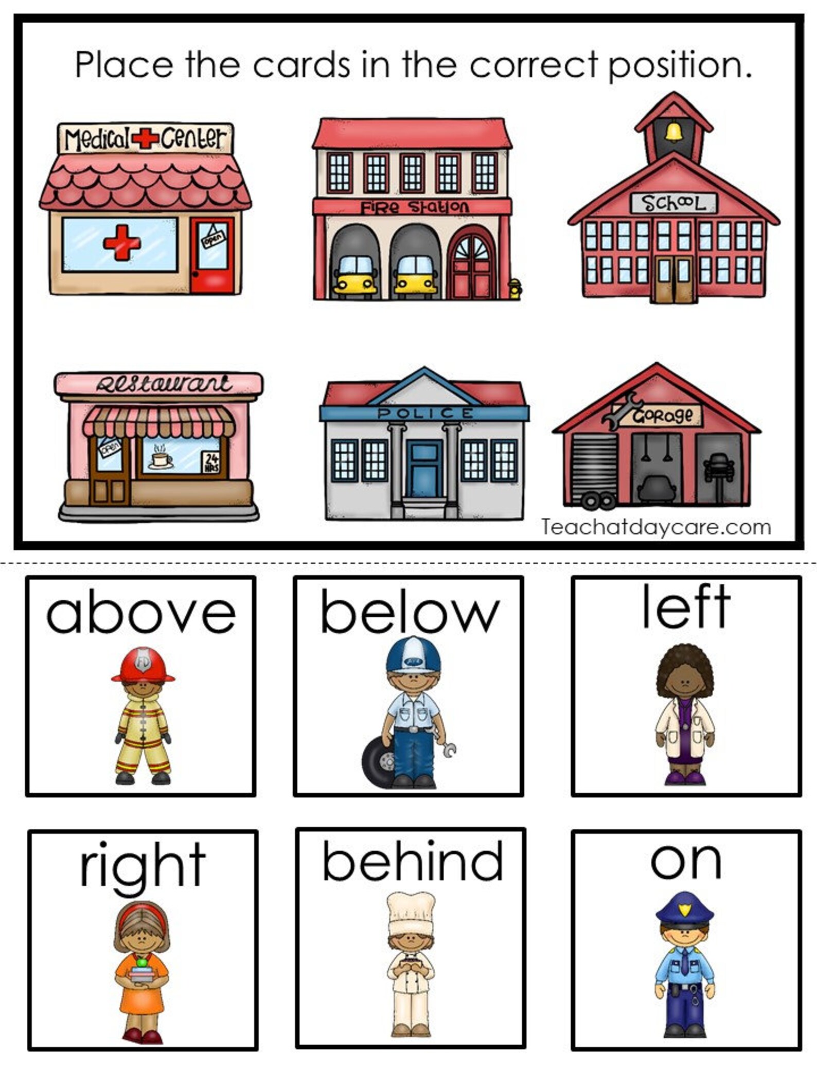 30 Community Helpers Preschool Games and Activities Download. Printable ...