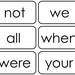 1,000 Fry Sight Word Flashcards in a ZIP File. Pre-k Through 5th Grade ...
